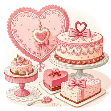 Pink Cake Clipart Images – Browse 18,080 Stock Photos, Vectors, and ...