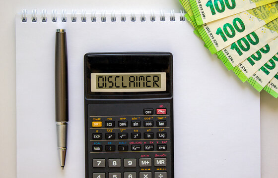 Disclaimer Images – Browse 5,400 Stock Photos, Vectors, and Video ...