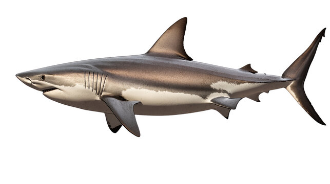 Tiger Shark Side View