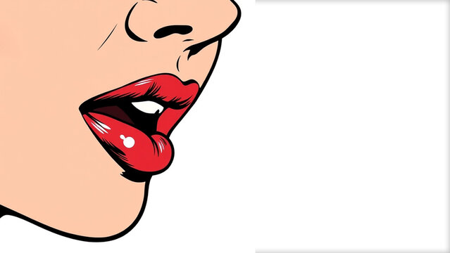 Female Comic Lips