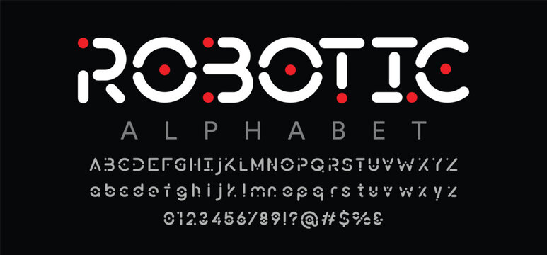 Robotic Font Images – Browse 4,184 Stock Photos, Vectors, and Video ...