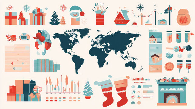 Infographic Xmas Images – Browse 34,590 Stock Photos, Vectors, and ...
