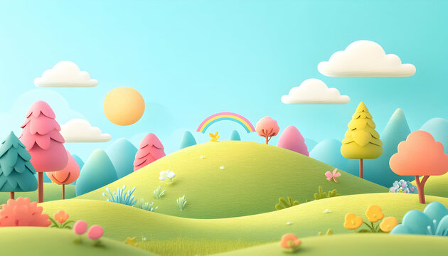 Cartoon Landscape
