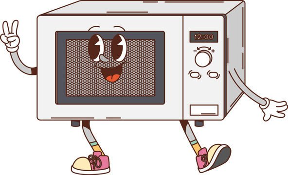 Microwave Cartoon Images – Browse 16,305 Stock Photos, Vectors, and ...