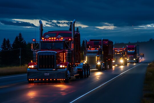 Semi At Night Images – Browse 7,885 Stock Photos, Vectors, and Video ...