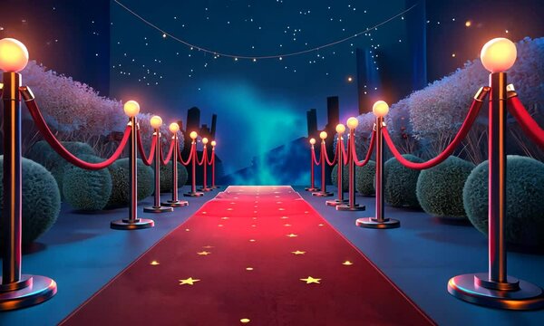 Hollywood Red Carpet Empty