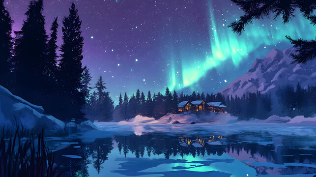 "Arctic Night" - Images et vidéos libres de droits | Adobe Stock