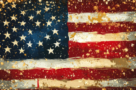 American Flag Hd Texture
