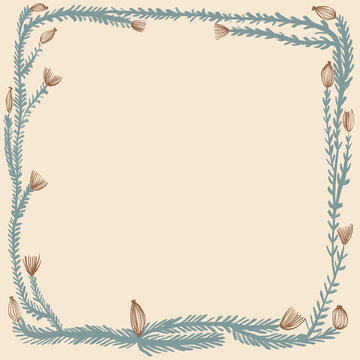 pretty square border