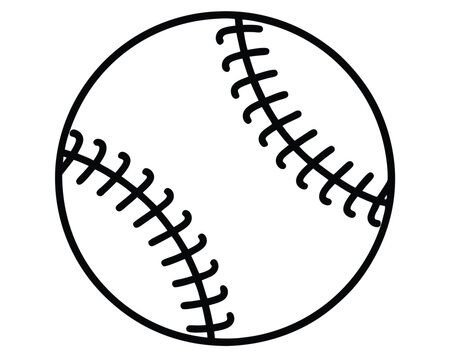 「Baseball Outline」の写真素材 | 43,987件の無料イラスト画像 | Adobe Stock
