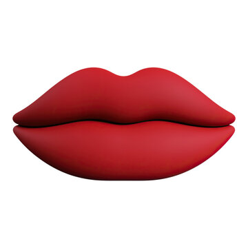 lip emoji