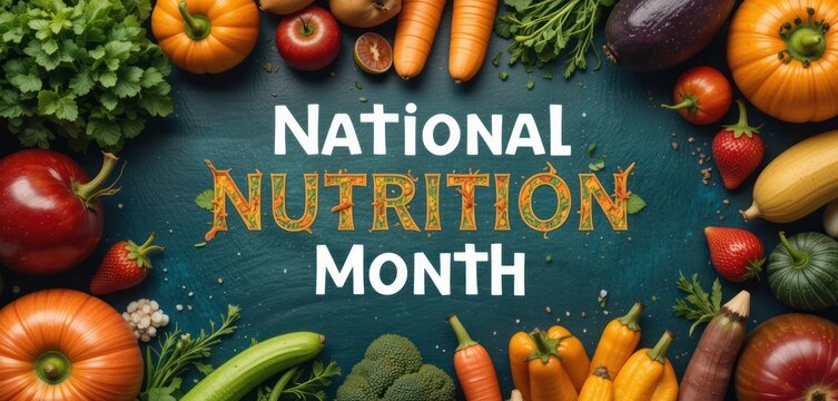 National Nutrition Month Templates – Free Editable Designs | PikWizard