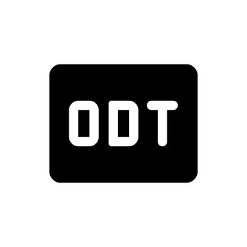Odt Logo Odt Stock Illustrations – 51 Odt Stock Illustrations,