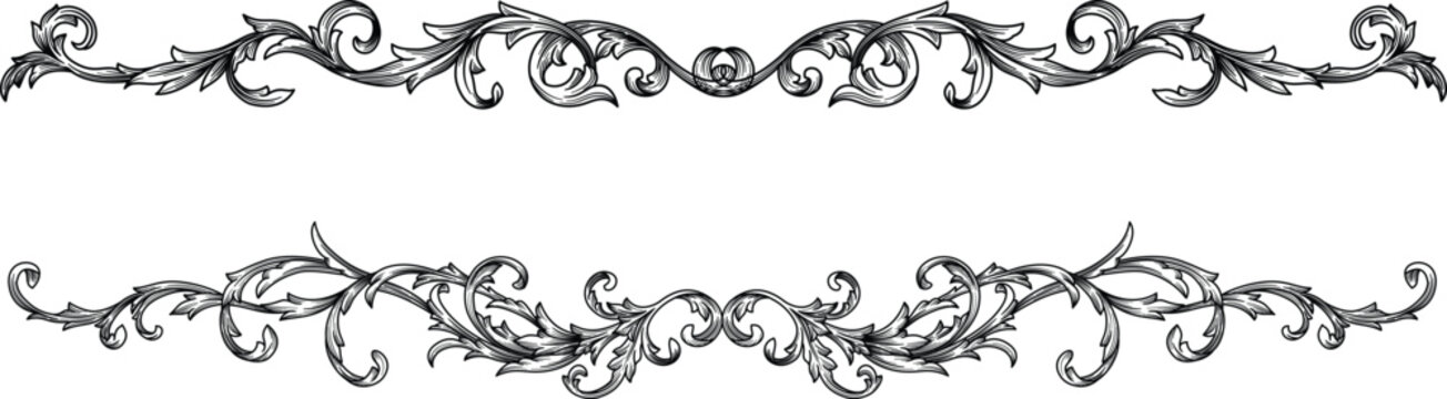 Engraving Border Designs