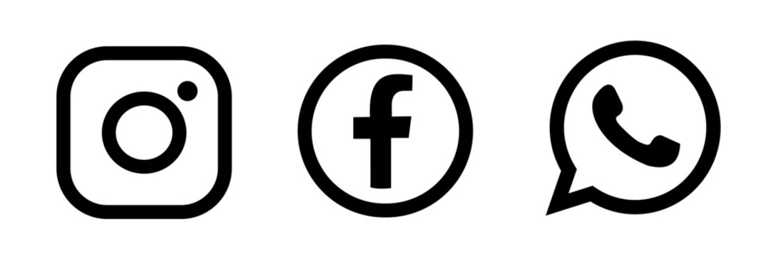 Facebook Logo Vector Black