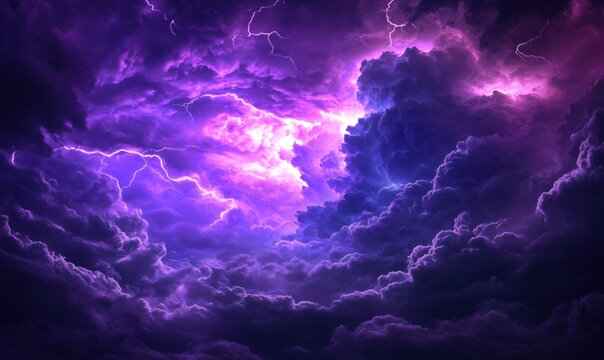 Purple Storm With Clouds Sky Background Images – Browse 43,330 Stock ...