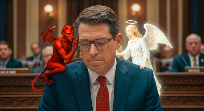 Angel And Devil On Shoulder Images – Browse 514 Stock Photos, Vectors ...