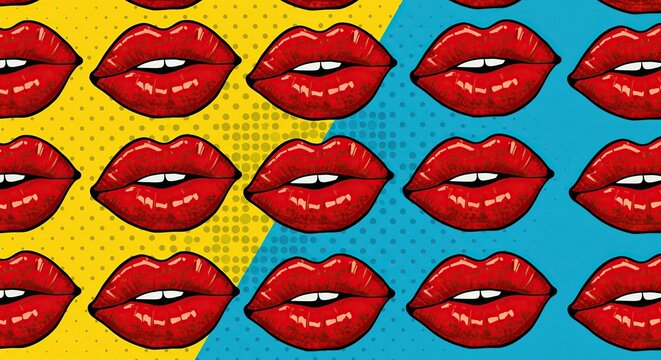 Comic Book Lips