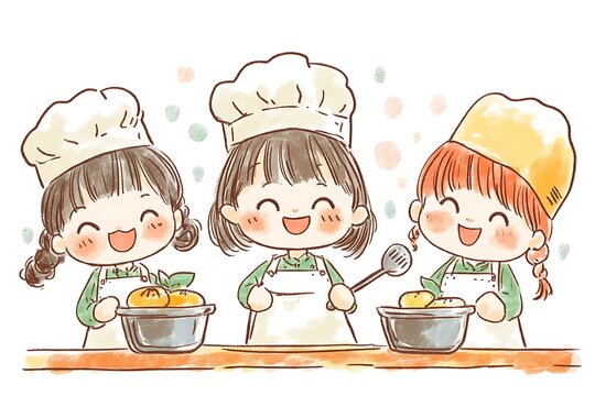 Chef Drawing For Kids
