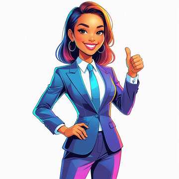 Lady Cartoon Images