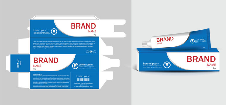 Toothpaste Box Template