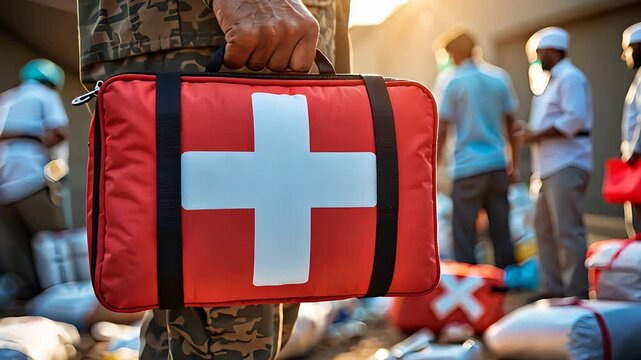 Redcross First Aid Kit Stock Videos – 4 HD & 4K Footage Clips | Adobe Stock