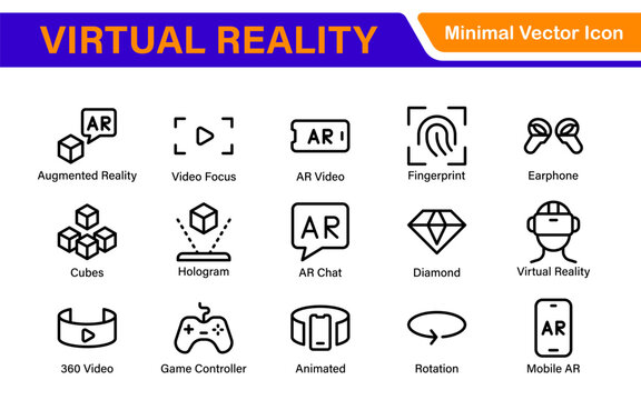 Virtual Reality Icons Images – Browse 385,224 Stock Photos, Vectors ...