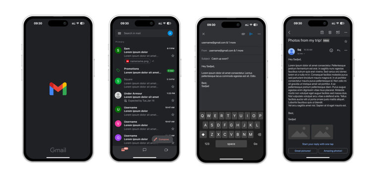 Gmail Mockup Imagens – Procure 191 fotos, vetores e vídeos | Adobe Stock