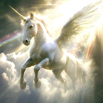 Real Unicorns Found Alive With Wings