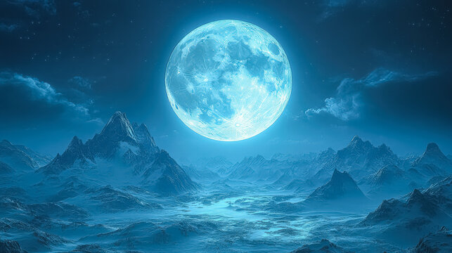 Midnight Blue Moon Images – Browse 87,364 Stock Photos, Vectors, and ...