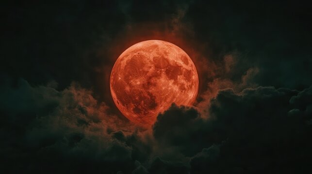 Blood Moon 2024 Wallpaper