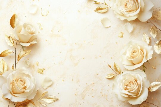 Cream wedding background | Beachweddingtips.com
