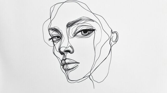 Female Face Sketch Images – Browse 226,973 Stock Photos, Vectors, and ...
