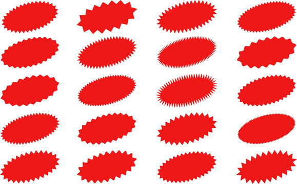 Sticker Banner Printing Abstract Sticker Banner 212953 Vector Art At ...