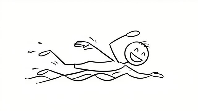 Stick Figure Swimming Images – Browse 87,152 Stock Photos, Vectors, and ...