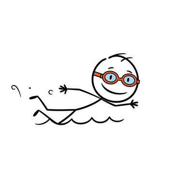 Stick Figure Swimming Images – Browse 87,152 Stock Photos, Vectors, and ...