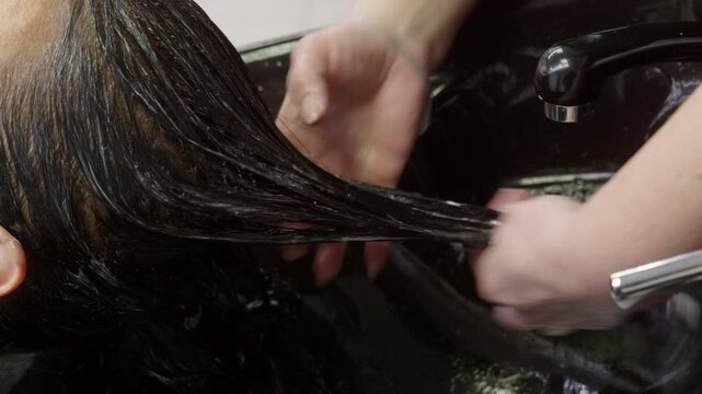 "Shampooing Hair" Images – Browse 99 Stock Photos, Vectors, and Video ...