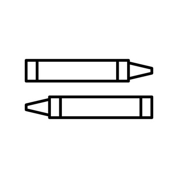 Crayon Outline Drawing