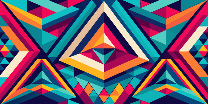 Abstract Triangle Wallpaper