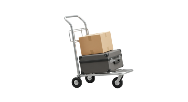 Baggage Carts PNGs – Transparent Background Images | PikWizard
