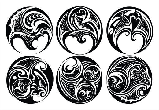 Tribal Circle Tattoo Design