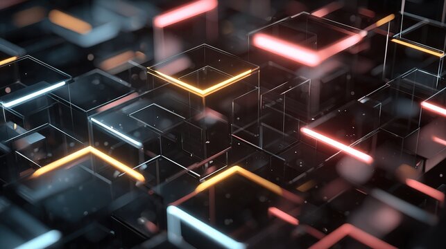 Imágenes de Blocks Neon: descubre bancos de fotos, ilustraciones ...