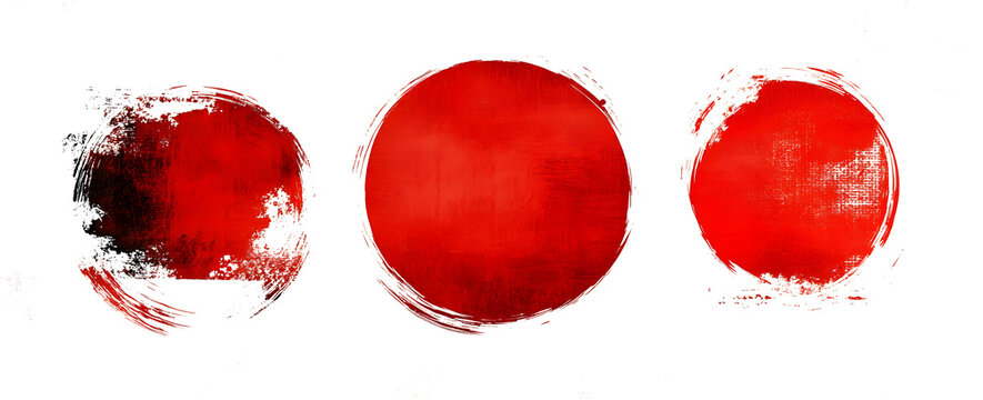 Three Red Circle S Logo