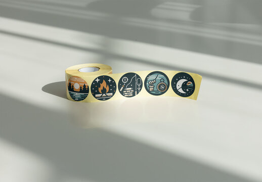 Blank Label Rolls Templates – Browse 4 Stock Photos, Vectors, and Video ...