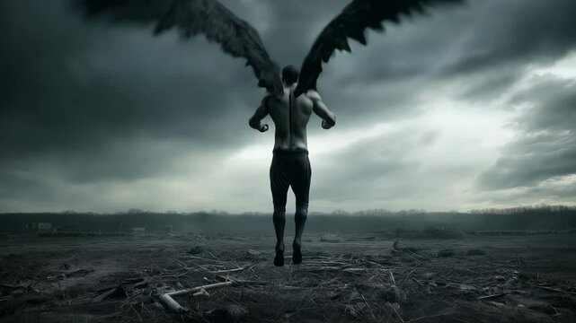 Fallen Angel Lucifer Wallpaper