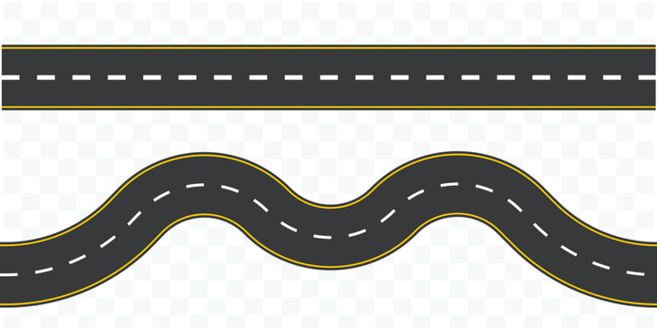 Road Clipart Top View