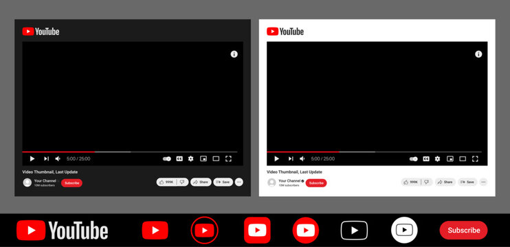 Youtube Templates Images – Browse 26,698 Stock Photos, Vectors, and ...