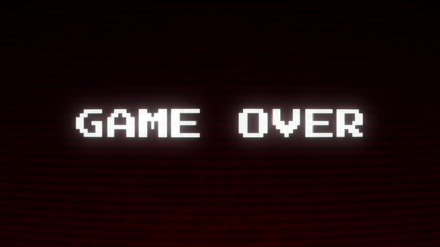 Imágenes de "Game Over": descubre bancos de fotos, ilustraciones ...