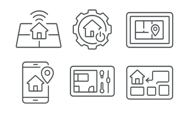 Floor Map Icons Images – Browse 10,612 Stock Photos, Vectors, and Video ...