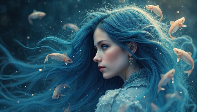 Pisces Mermaid Images – Browse 615 Stock Photos, Vectors, and Video ...